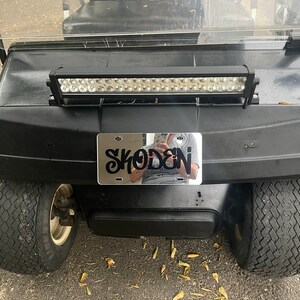 Personalized Mirror License Plate With Name or Word Chrome - Etsy