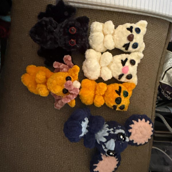 Worry Creatures Bundle, Unique Crochet Pattern, 14in1, Market Make, PDF ...