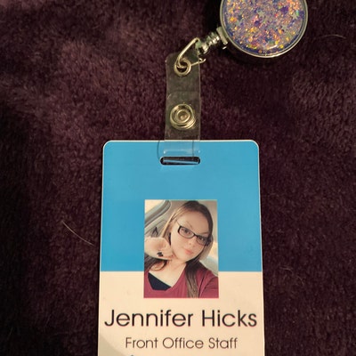 Custom ID Badge, Design Your Own Id Card, Plastic Badge, Office Badge ...