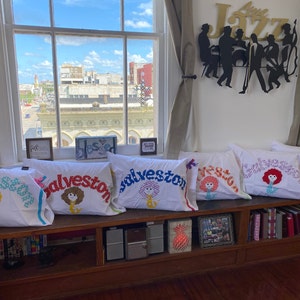 Personalized Pillowcases-Peace signs and Funky Letters | Etsy