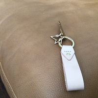 Vintage Leather Hotel Key With Brass Oval Key Ring, Personalized ...
