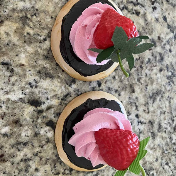 Fake Pastry, Faux Breakfest Food, Photo Prop, Coffee Bar Decor - Etsy