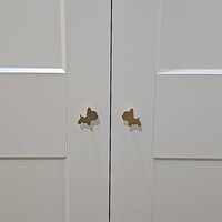 Swan Brass Knobs Kitchen Pulls and Knobs Cabinet Handles Knobs Nordic Style Drawer Knobs Pulls ...