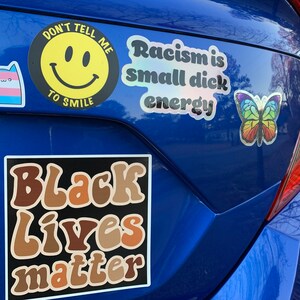 Holographic Anti Racism Sticker - Etsy