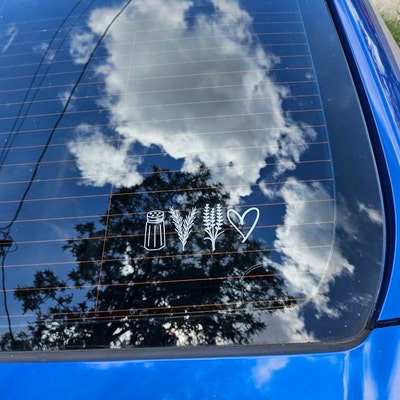 Garbage and Recycle Decal Set Garbage Sticker Vinyl Decals Kitchen ...