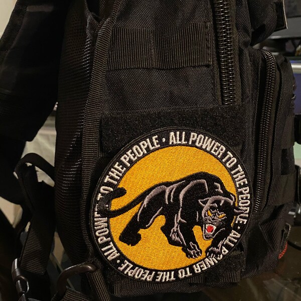 Black Power - Black Panthers Embroidered Iron-on Patch - Etsy