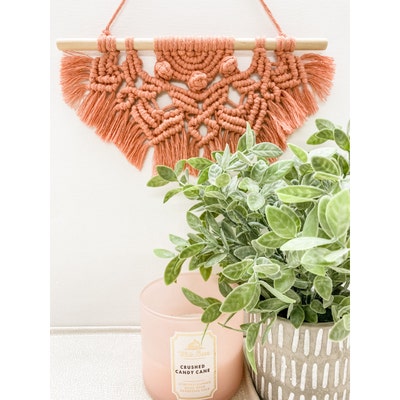 Macrame Wall Hanging Pattern DIY Macrame EBOOK Pattern Macrame Basket Tutorial Macrame Wall ...