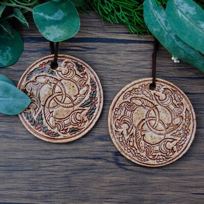 Yule Goats Image Cut Digital Files & License Celtic Solstice Svg Dxf ...