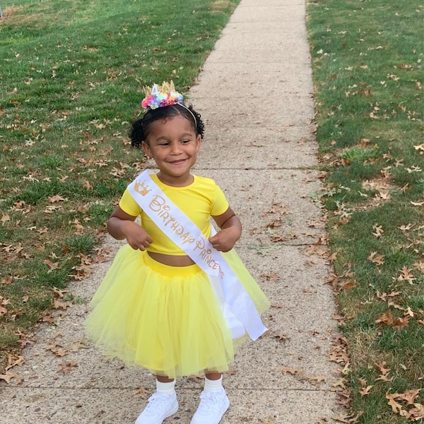 Princess- Birthday Princess - Disney Birthday Sash- Toddler Birthday ...