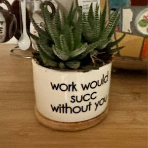 Buds for Life Succulent Planter Best Friend Gift Besties - Etsy