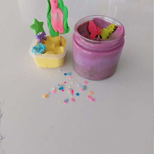 Crunchy Love Slime/bingsu Slime/valentines Day Slime/scented Slime/pink ...