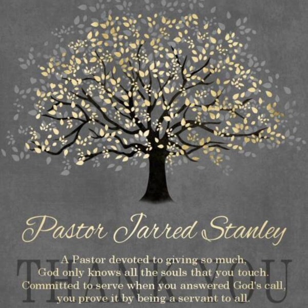 PASTOR APPRECIATION Gift, Thank You Pastor Poem, Personalized Youth ...