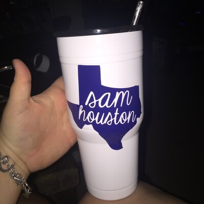 Back the Blue Texas Vinyl Decal Police Support Car Decal - Etsy