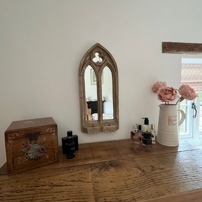 Beautiful Large Baroque Rustic Stone Wall Mirror - Etsy