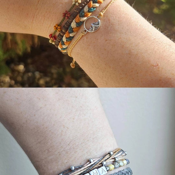 Silicone Bead Wristlet Keychain Gold Leopard Print & Green Stretchy ...