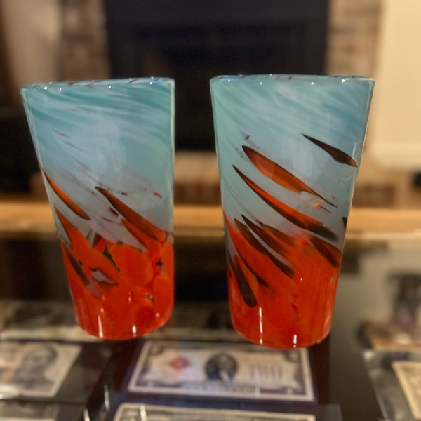 Handmade Pint Glasses - Etsy