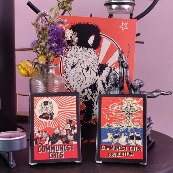 Communist Cats - the Card Game - Etsy