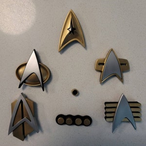 Starfleet Comm Badge Ds9/voyager/tng Movies/picard - Etsy