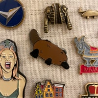Brown Bear Enamel Pin Cute Animal Pin, Pin Badge, Hard Enamel Pin ...