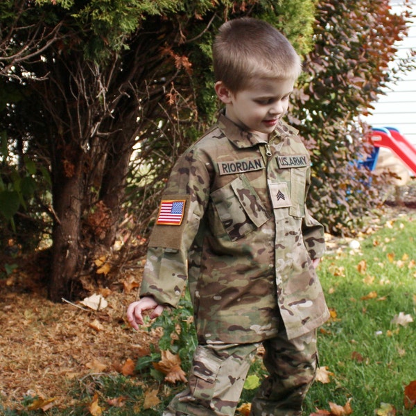 3 Piece Youth Army/air Force Multicam Uniform Costume - Etsy UK