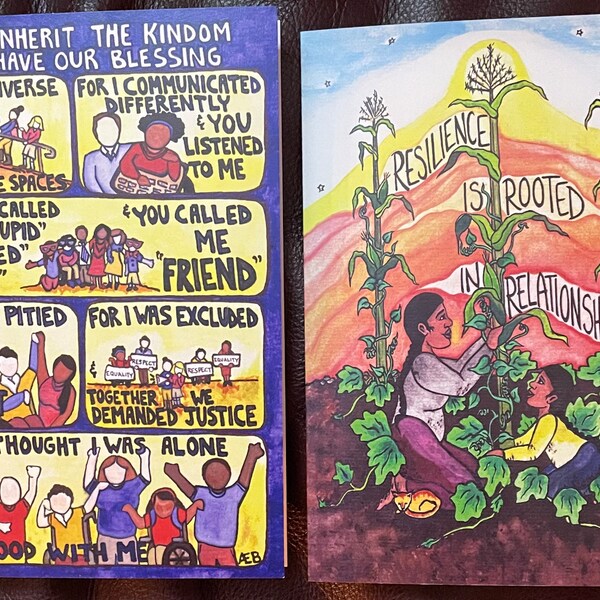 Building a Thriving Community Art Print, Wall Art, ECO Paper, Poster ...