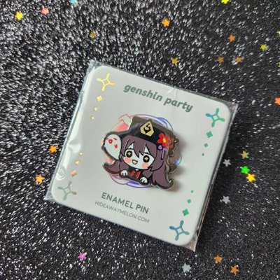 GACHA Genshin Party Chibis Hard Enamel Pins SET B - Etsy