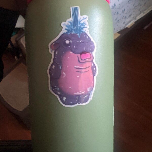 Cute Meowntain Mew Sticker | Cat Soda Sticker | Water Resistant Sticker ...