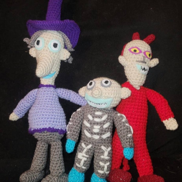 Lock, Shock and Barrel Crochet Patterns (the Nightmare Before Christmas ...