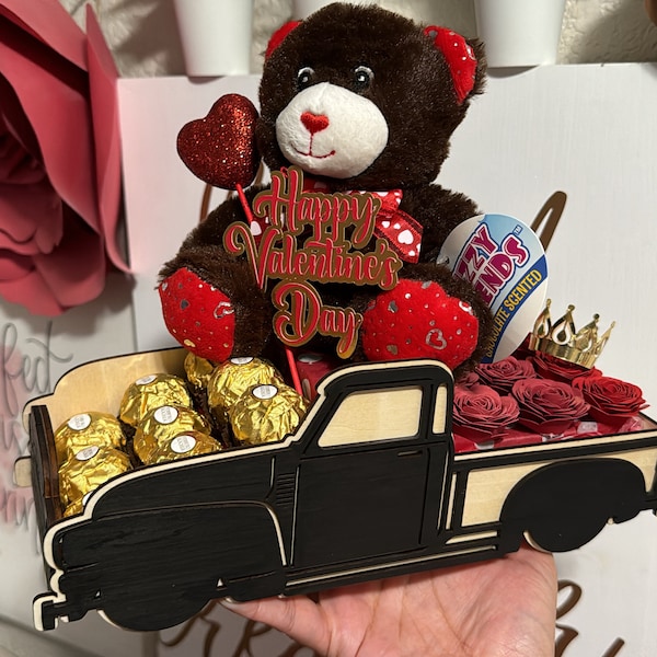 SVG Chevrolet Dually Pickup Rear View Silhouette Cut Files Designs ...