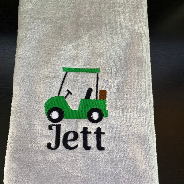 Personalized Golf Towel, Personalized Embroidered Sports Towel, Custom ...