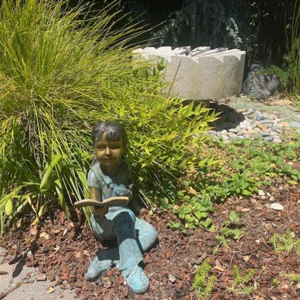 Bronze Garden Statue, Children Statue, Boys Statue, Bronze Boys ...