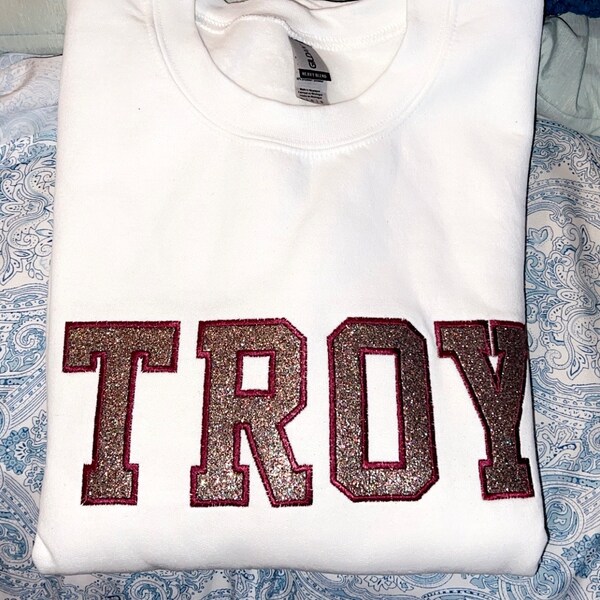 Custom Senior Sweaters, Glitter Sweater, College Football, Sports ...