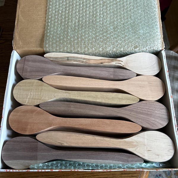 Wooden Spoons, Cherry Wood (1 Piece per Purchase) - Etsy