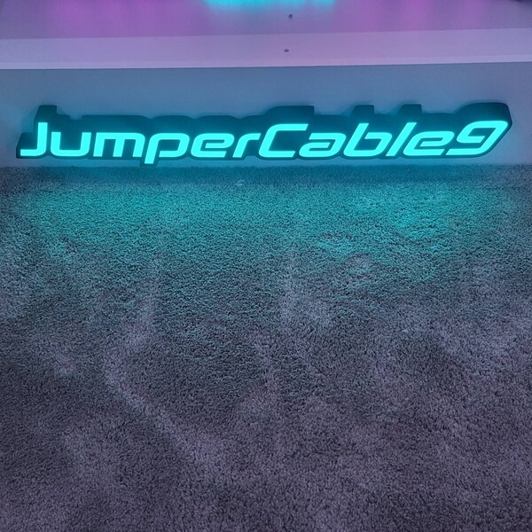 Custom Light Box Sign, With Your Own Text or Logo. for Interior Display ...