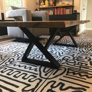 H 16 Inch, Coffee Table Legs, Z Shape, 1 Pair, SS320 - Etsy