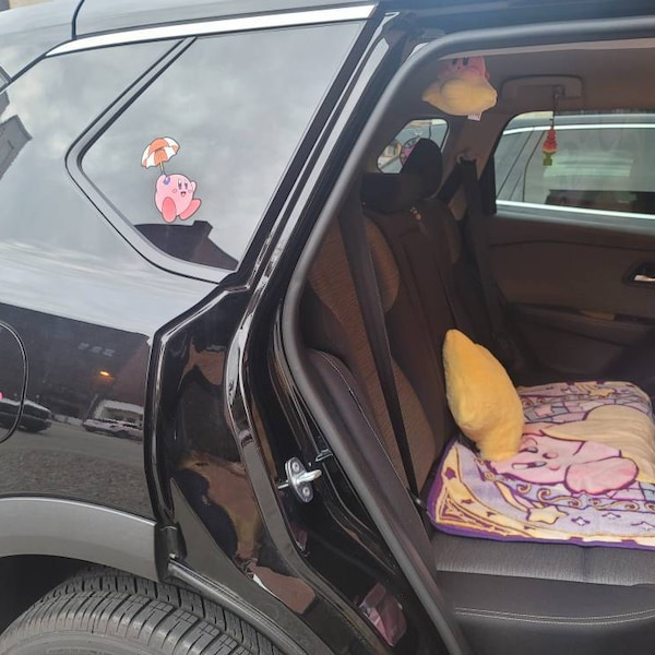 Waterproof Kirby Face Sticker Pack | Cute Kirby Eyes Decal for Car ...