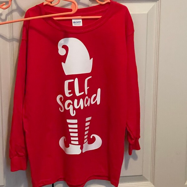 Elf Squad Svg, Elf Svg, Funny Christmas Svg, Funny Elf Christmas Svg ...