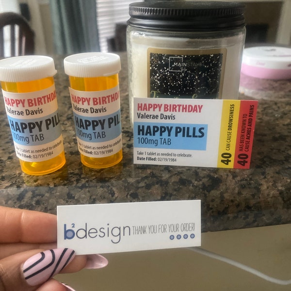 Pharmacy Bottle Labels • Custom Prescription Labels • LABELS ONLY ...