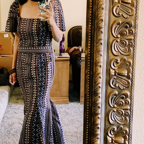 Inabel Filipiniana Serpentina Gown - Etsy