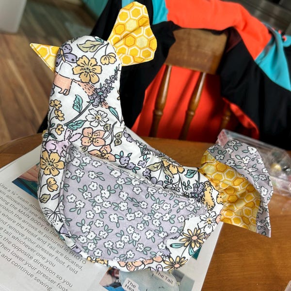 Chicken Oven Mitt Sewing Pattern PDF | Libby the Ruffle Tail Chicken ...