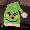 EASY CROCHET PATTERN - Grinch Inspired - Christmas Hat - Holiday - Elf ...