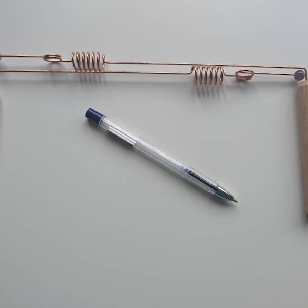 One-handed Copper Dowsing Rod Bobber With Brass Tip - Etsy