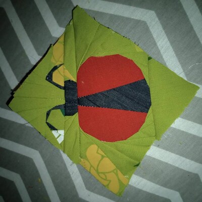 Moon Witch, Halloween, Foundation Paper Piecing Pattern FPP, Quilt ...