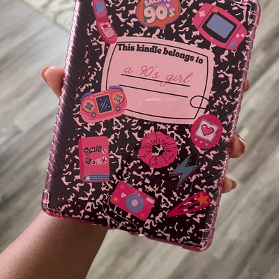 Kindle Case Inserts Composition Book Printed Card Stock Inserts for ...