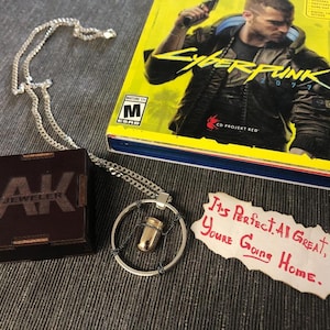 Cyberpunk 2077 Johnny Silverhand Ring BURN - Etsy