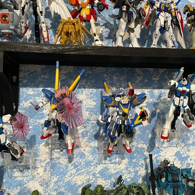 1/100 and 1/144 HG MG RG Gundam Gunpla Scale Model Acrylic Display Wall ...