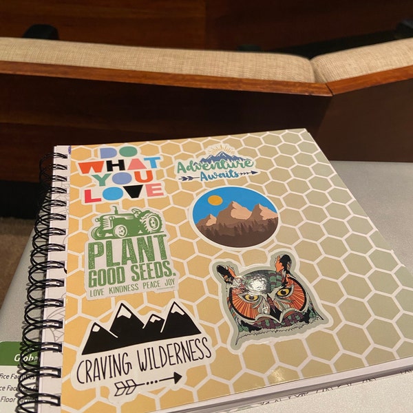 Outdoor Adventure Stickers for Water Bottles, Camping Hiking Sticker ...