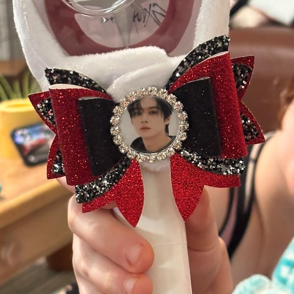 Stray Kids Bias Photo Light Stick Bow Accessory Bang Chan, Lee Know ...
