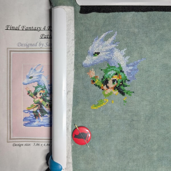 Final Fantasy Cross Stitch Pattern, Game Cross Stitch, Anime Cross ...