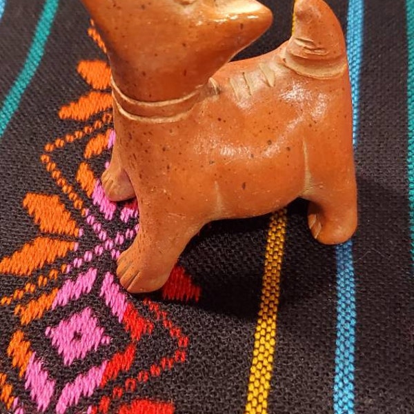 Figura de barro perro 6 Xoloitzcuintle. Día de Muertos Hecho en México ...